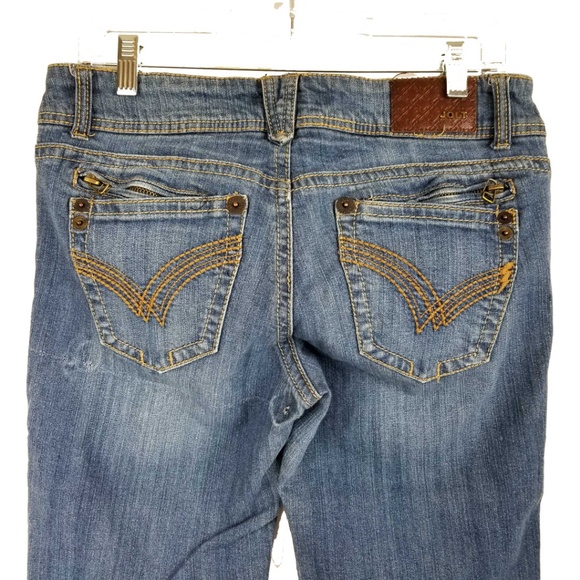 Jolt | Jeans | Jolt Womens Capri Zipper Details Size 1 Euc | Poshmark